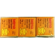 Telma Beef Flavor Stock Cube Kosher For Passover 1.5 oz. Pack of 6.