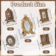 5Pcs 5 Styles Retro Style Resin Photo Frame Stand Mixed Shapes 111 ...