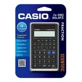 Casio FX- 260 Solar II Scientific Calculator, LCD Display, Black ...