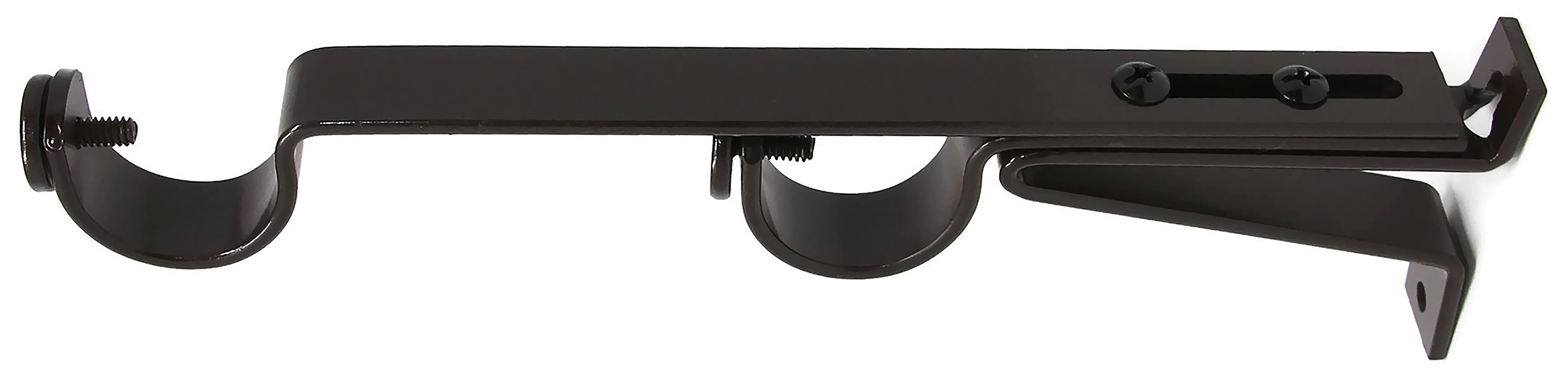 Urbanest Adjustable Double Rod Bracket, Up to 1 1/8", Bronze - Walmart.com