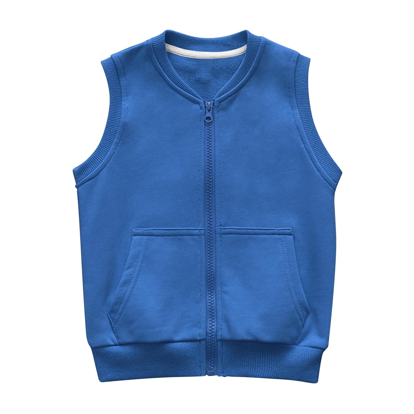 Click here for Zacpncv Boys Full Zip Polar Fleece Vest Sleeveless... prices