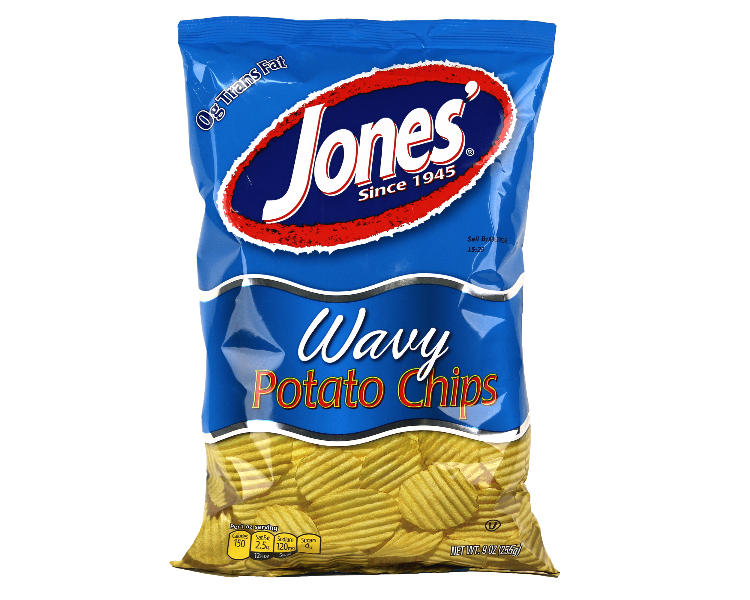 Jones' Wavy Potato Chips, 9 Oz. - Walmart.com