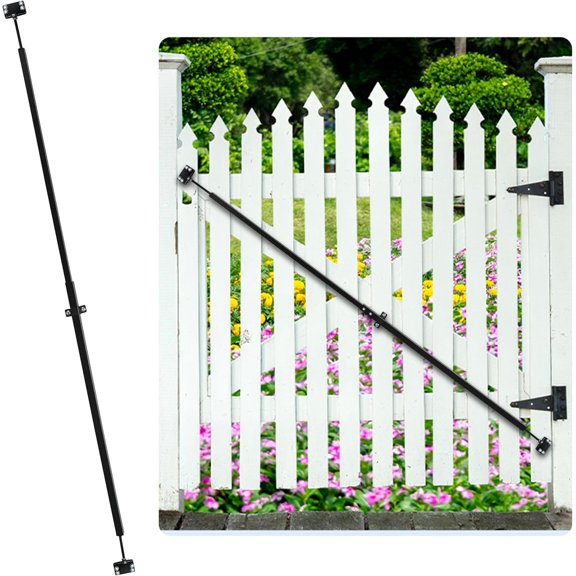 Adjust-A-Gate Steel Frame Gate Building Kit, 60-96 In Wide Opening 3-4 ...