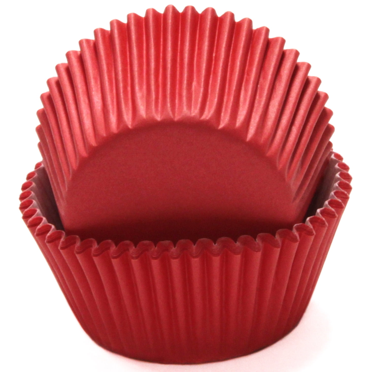 Chef Craft Classic Cupcake Liners, 50 Count, Bright Red - Walmart.com