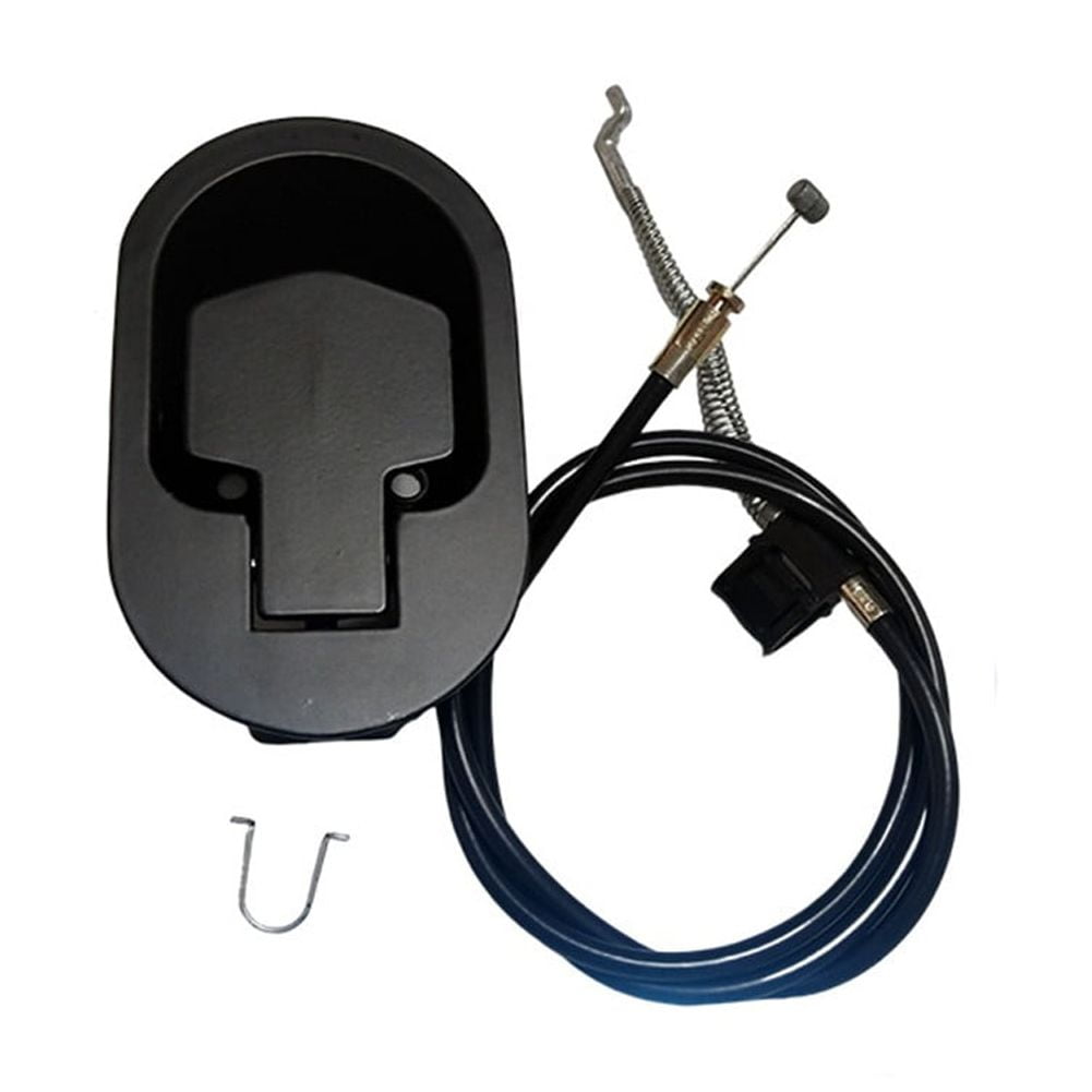 Reclinable tipo circlip aleación de aluminio negro interruptor hebilla ...