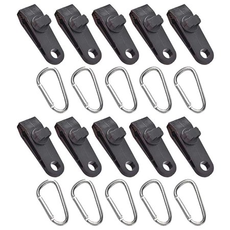 Crday 10pcs Tarp Clips Lock Grip Clamps Tent Clip Awning Clamp Set Jaw ...