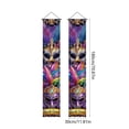 Fasiaou Mardi Gras Decorations Banner New Orleans Themed Carnival Party ...