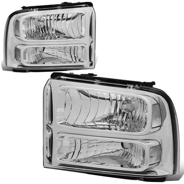 DNA Motoring For 92-96 Ford F150 F250 F350 Bronco LED DRL Headlight ...