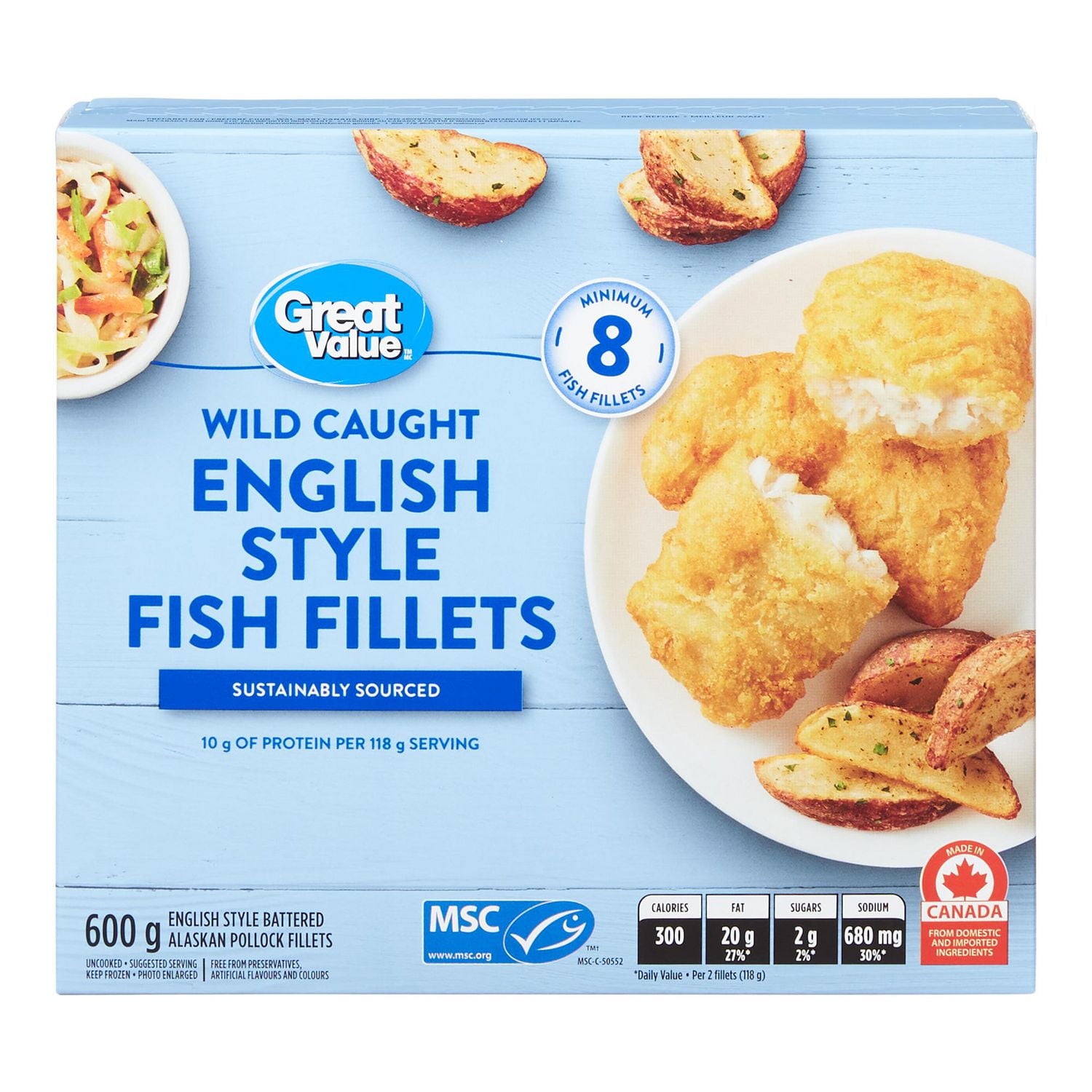 Click here for Great Value English Style Battered Fish Fillets 60... prices