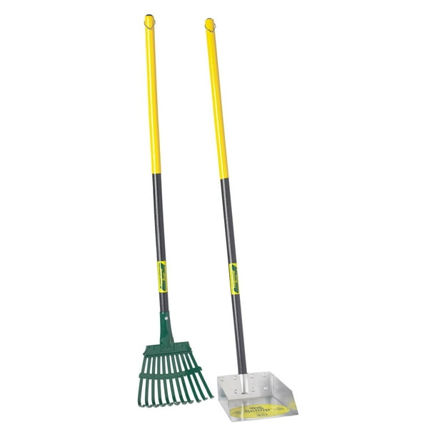 Flexrake Small Scoop & Steel Rake Set - Walmart.com