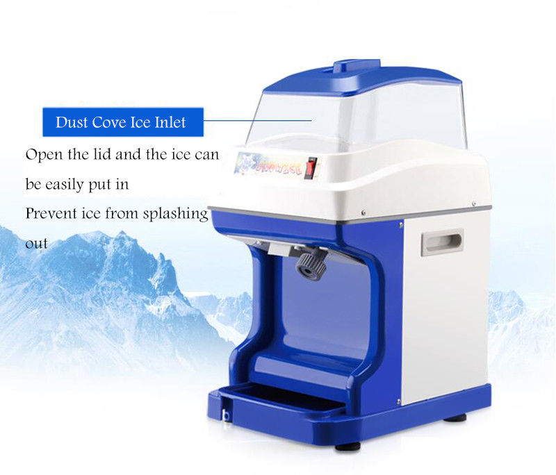 Techtongda Fully Automatic Electric Ice Shaver Crusher Shave Snow Cone ...
