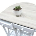 SamyoHome Foldable Dining Table and Chair Set, Drop Leaf Breakfast Cart ... SamyoHome Foldable Dining Table and Chair Set, Drop Leaf Breakfast Cart ...