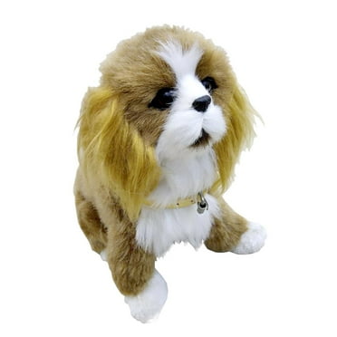 Present Pets, Diamond Dalmatian Interactive Plush Pet Toy with 2 Bonus ...