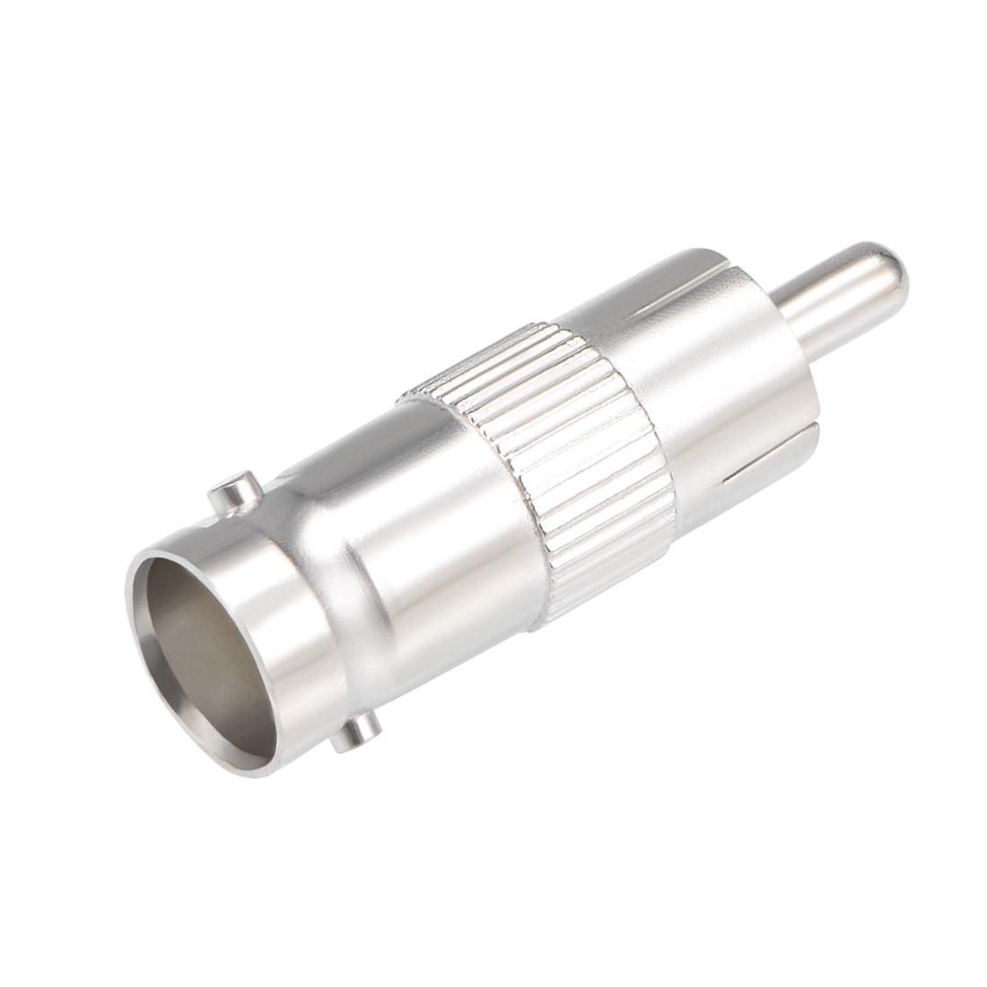 Alloy BNC Female to RCA Male Adapter Straight Connector for CCTV ...