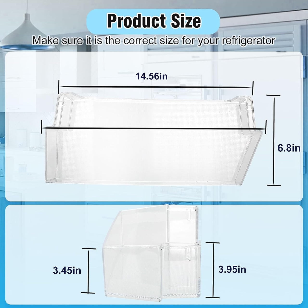 Click here for Qrinnovations Door Bin W11239961 Compatible With W... prices
