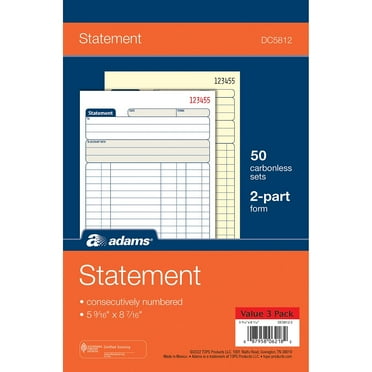 Adams Small Business Carbonless Invoice & Receipt Sales Book - Walmart.com