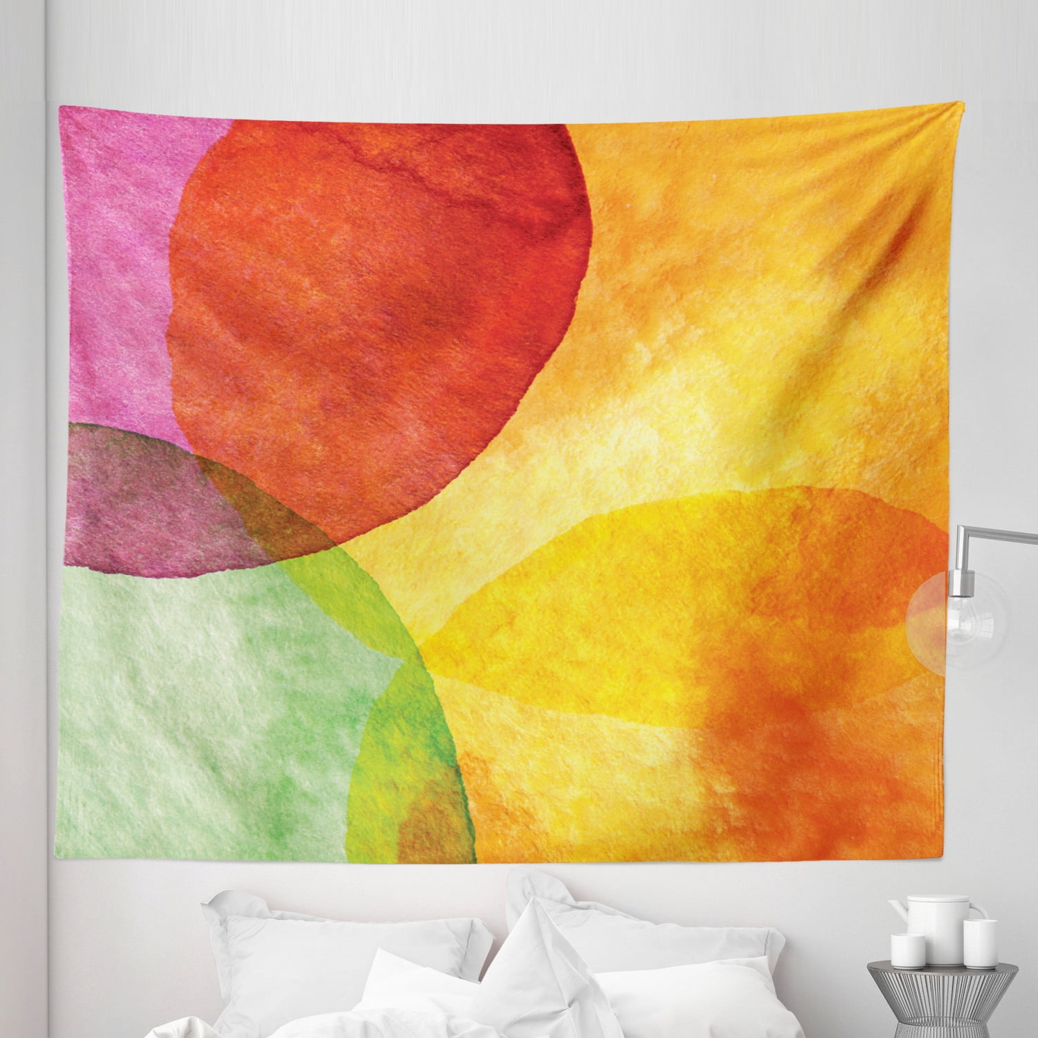 Abstract Tapestry, Abstract Watercolor Painted Paper Style in Modern ...