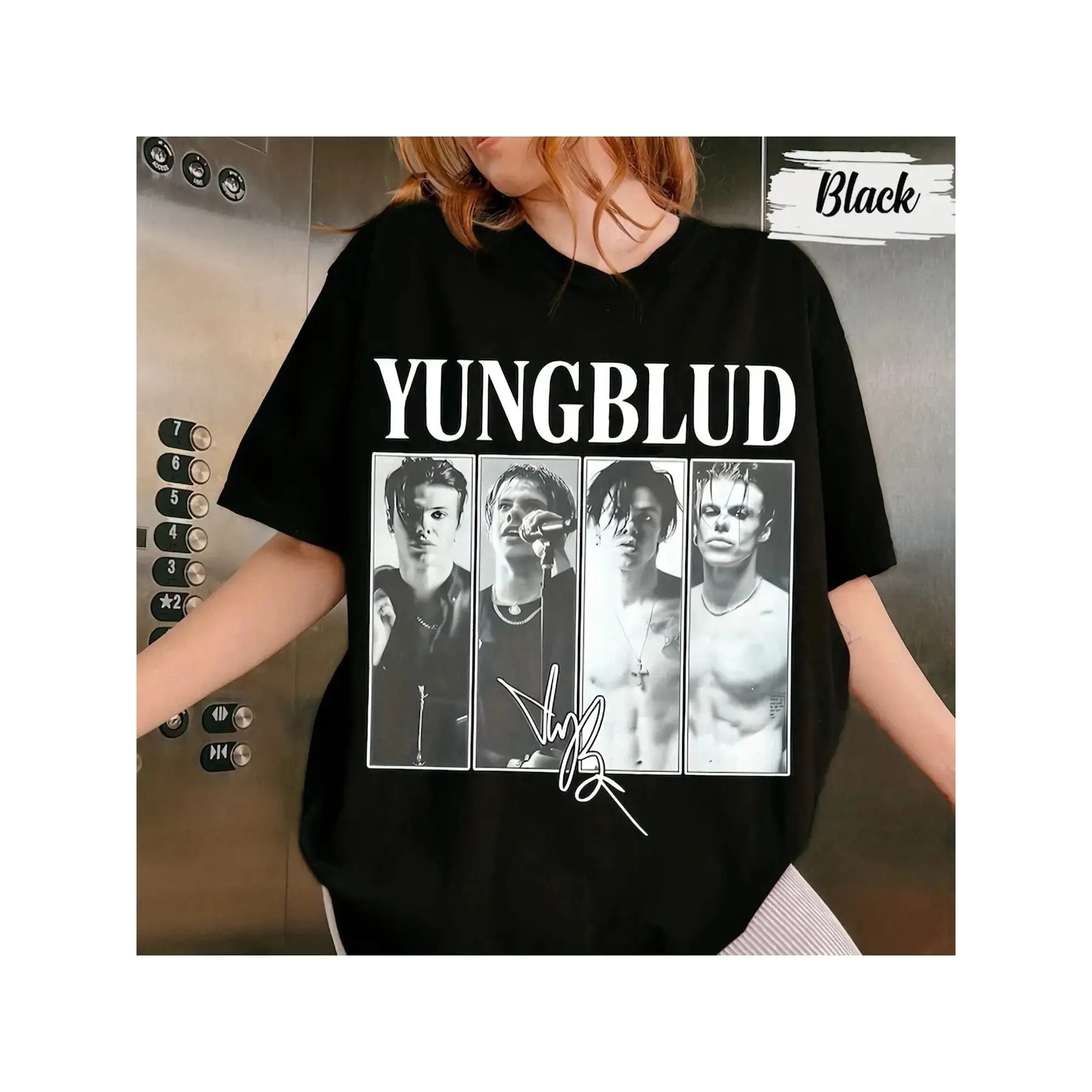 Click here for Sdjmh T Shirt Yungblud Official Mens Signed 2025 E... prices