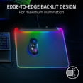 GJX Fully Illuminated Gaming Mouse Mat RGB, Micro-Textured Surface ...