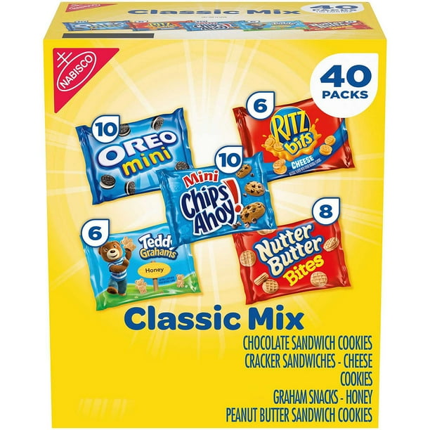 Nabisco Classic Mix Variety Pack, 40 Ct - Walmart.com - Walmart.com