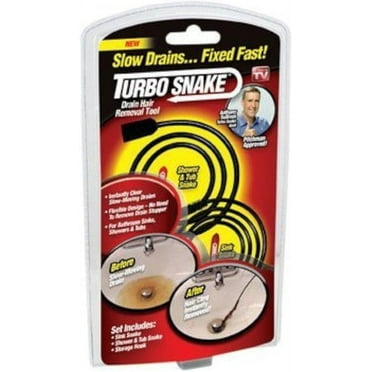 HimaPro 6-Pack Plastic Drain Snake Tools, Unclog Hair Drainage for ...