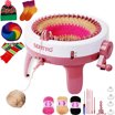Loops & Threads™ Round Circular Knit Quick™ Knitting Machine Loom Kit ...