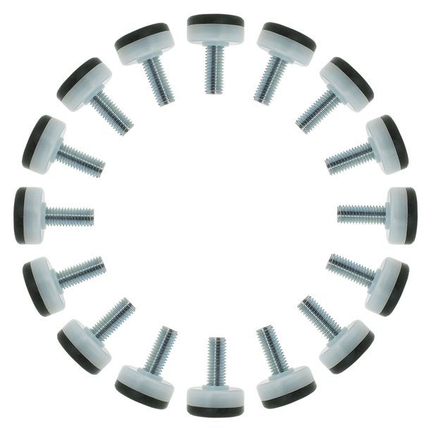 M10 x 25 x 30mm Leveling Feet Adjustable Leveler for Furniture Machine ...