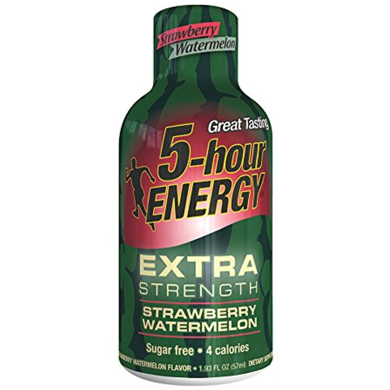 5 Hour Energy Drink Shot, Extra Strength Strawberry Watermelon, 6 Count ...
