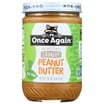 Once Again Organic No Salt Butter Peanut, 16 Oz - Walmart.com