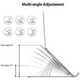 NeveLance Portable Laptop Stand, Adjustable & Collapsible, 10-Level ...