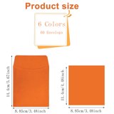 Colorful Small Envelopes Pockets for Christmas Candies 3.5×4.5inch Mini ...
