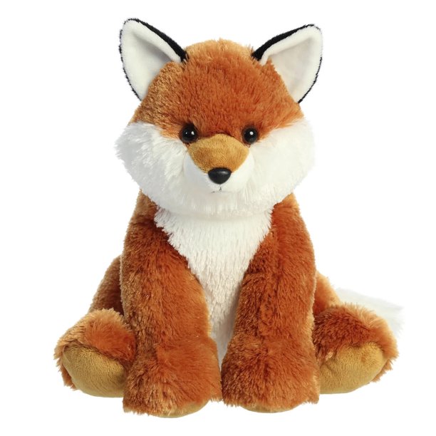 RED FOX Stuffed Animal Plush, 12" Tall, by Aurora - Walmart.com