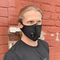 Performance Sports Face Mask - Reusable, Vent Dust Air Protection with ...