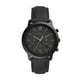 Fossil Men's Neutra Chronograph, Black-Tone Stainless Steel Watch ...