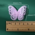 10Pcs Sew on Organza Patches Double Layer Butterfly Appliques ...