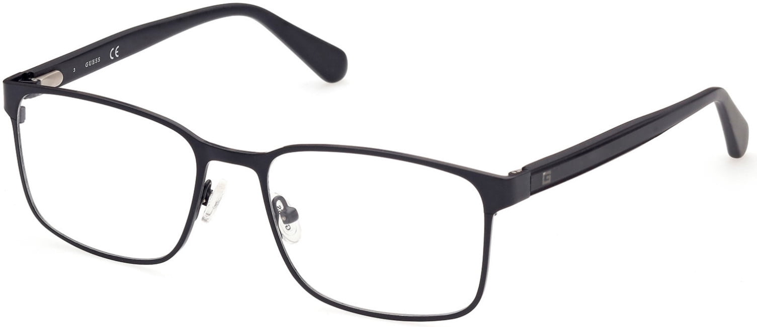 Eyeglasses Guess GU 50045 002 Matte Black - Walmart.com