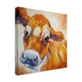 Trademark Fine Art 'My Jersey Cow Commission' Canvas Art by Marcia ...