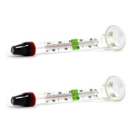 TILIYHELLO Aquarium High-precision Diving Patch Thermometer 2 Pieces ...