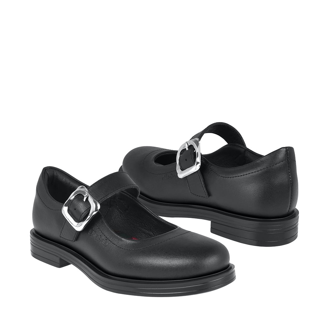 ZAPATOS ESCOLARES NIÑA CHABELO C974-A PIEL NEGRO 18-21 | Bodega Aurrera ...