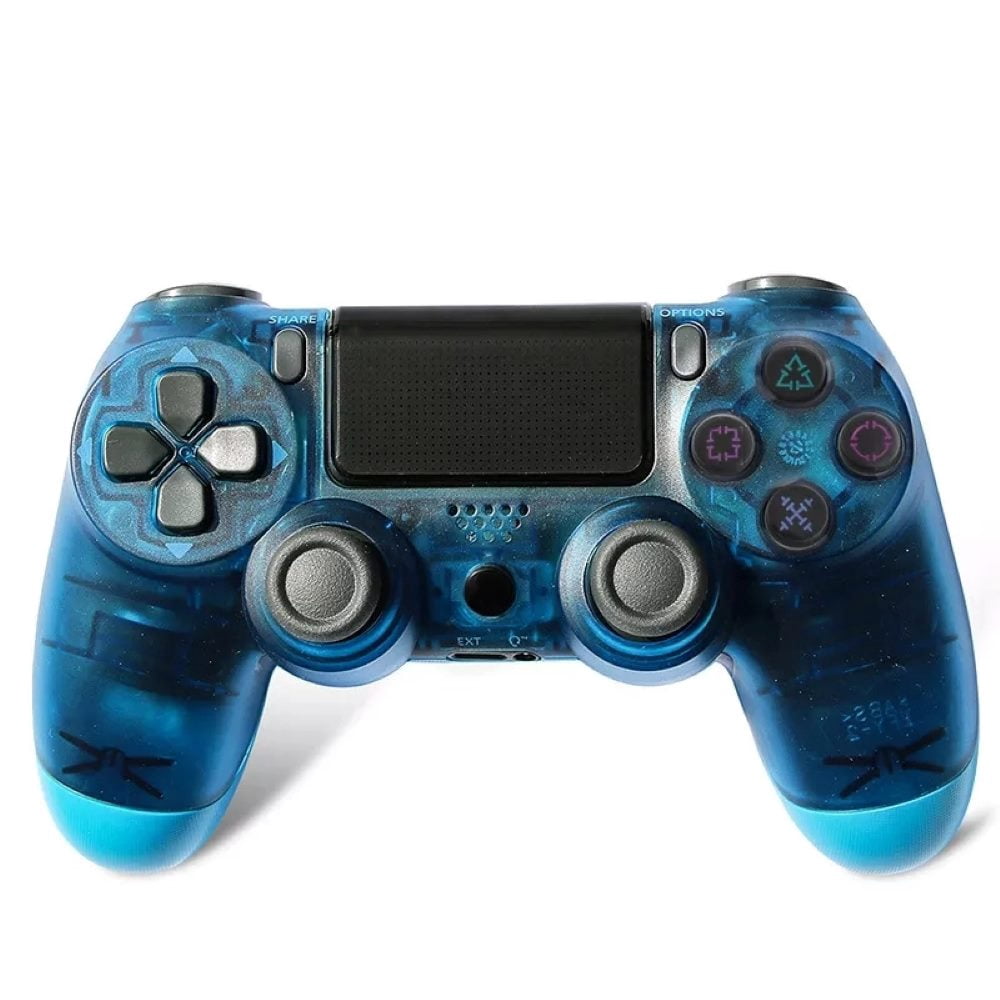 Mando Genérico Blue Mamba Compatible con Ps4 Inalámbrico Cristal Azul ...