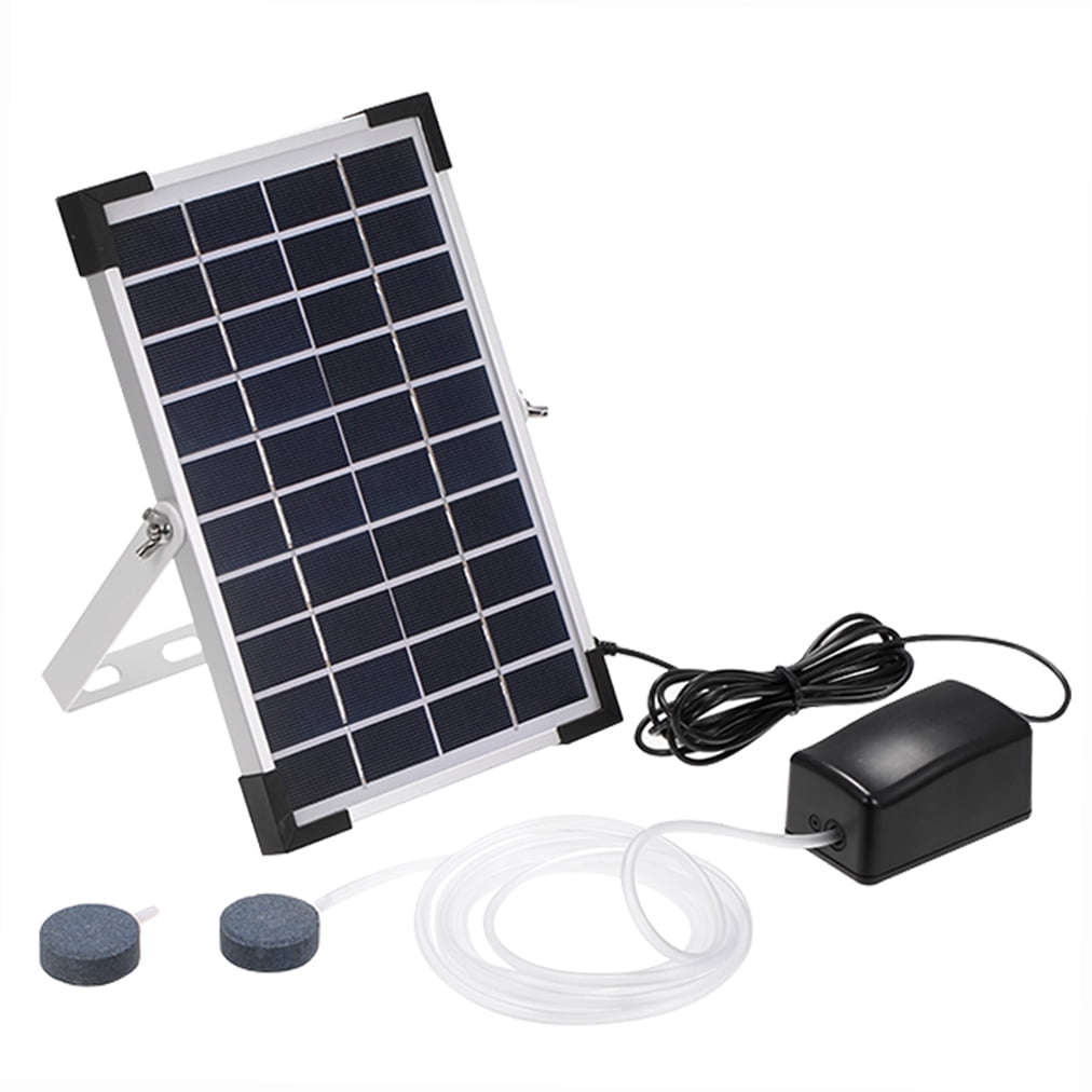 Amdohai Solar Oxygen Pump Fish Tank Oxygenator Aquarium Oxygen Aerator ...