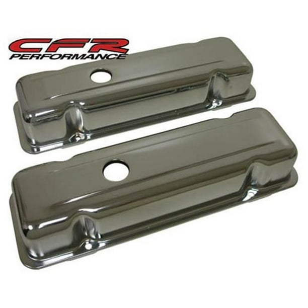 CFR 1975-88 Buick 231 3.8 L V6 Steel Valve Covers - Chrome - Walmart.com