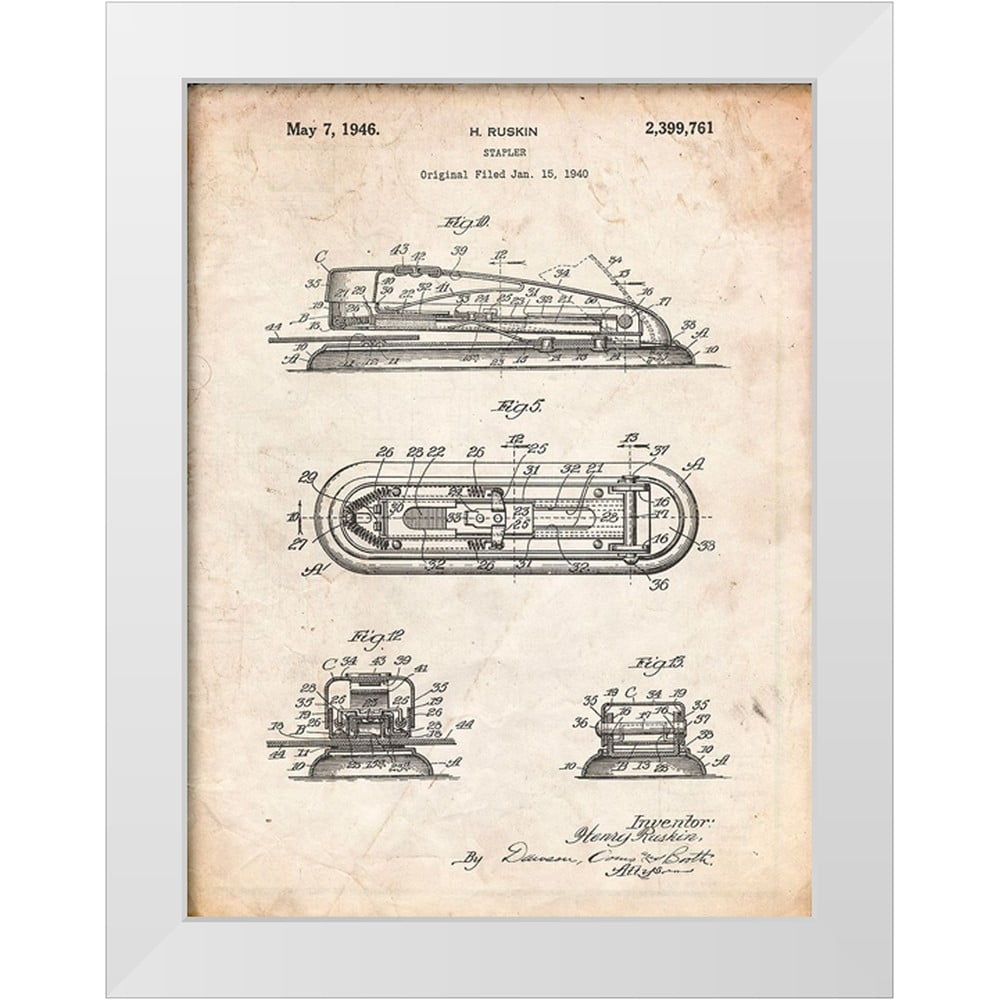 Stapler Art Print