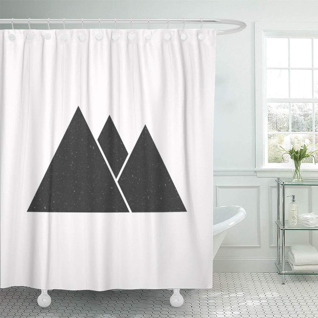 CYNLON Minimal Minimalist Black White Nordic Scandinavian Geometric ...
