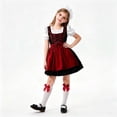 BLTIBY Girls Oktoberfest Dress Teen Short Sleeve Traditional Beer ...