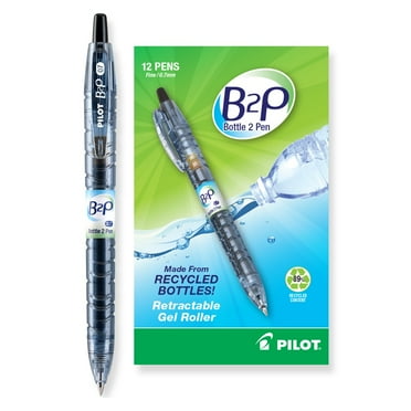 Pilot B2P Bottle-2-Pen Retractable Gel Ink Pens, Fine Point (0.7 mm ...