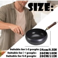 Japanese Cast Iron Pot, Uncoated Thick Iron Pot with Lid & Spatula ...