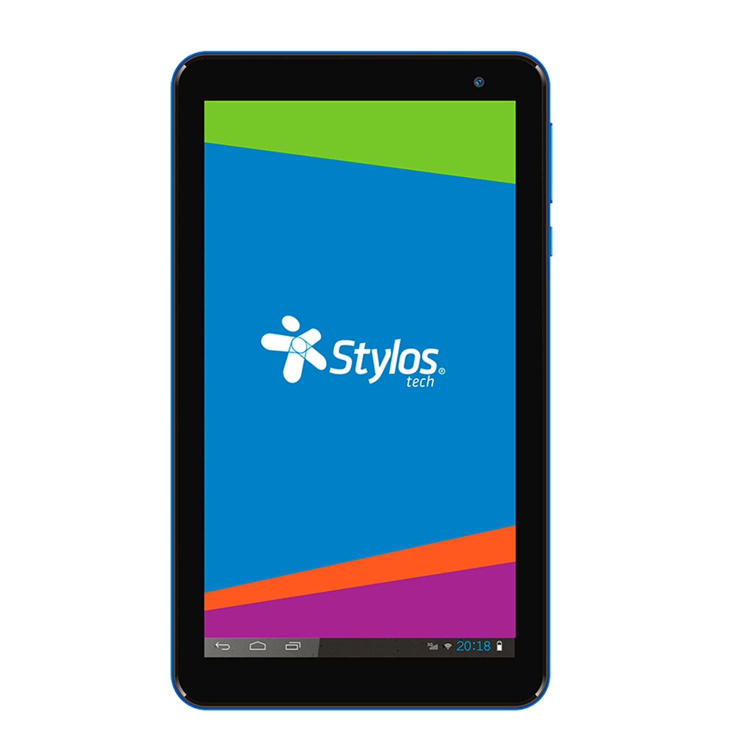 Tablet STYLOS TARIS 7 V2 Quad Core 1GB 16GB Android 10.1 Azul STTA116A ...