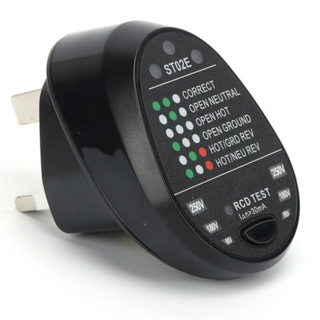 Noref Testing Tool,Power Polarity Detector,ST02E Socket Tester With LED ...