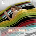 Bohemian Ethnic Duvet Cover Set Full Size, Style Stripes Minimalist ...